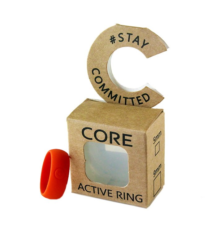 CORE Bulk Titan Orange Silicone Ring | Wedding Rings | wedding Bands